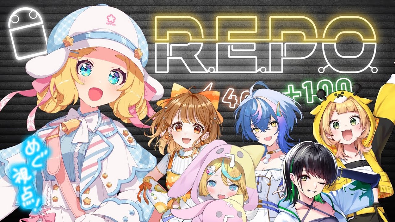 【R.E.P.O.】フルパで挑戦だ～～！！Elsa（犬）に会いたい🐕【#REPO女子会】 - YouTube