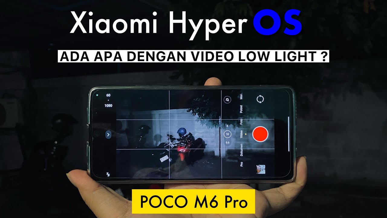 POCO M6 Pro VIDEO TEST LOW LIGHT | Xiaomi HyperOS 🔥 - YouTube