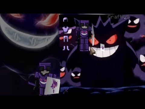 best gengar texture for mcpe (animated inventory) - YouTube