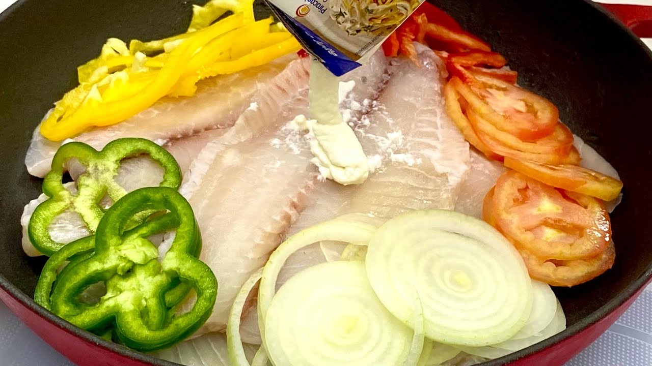 FILÉ DE TILAPIA AO MOLHO COM PURÊ DE BATATAS - YouTube