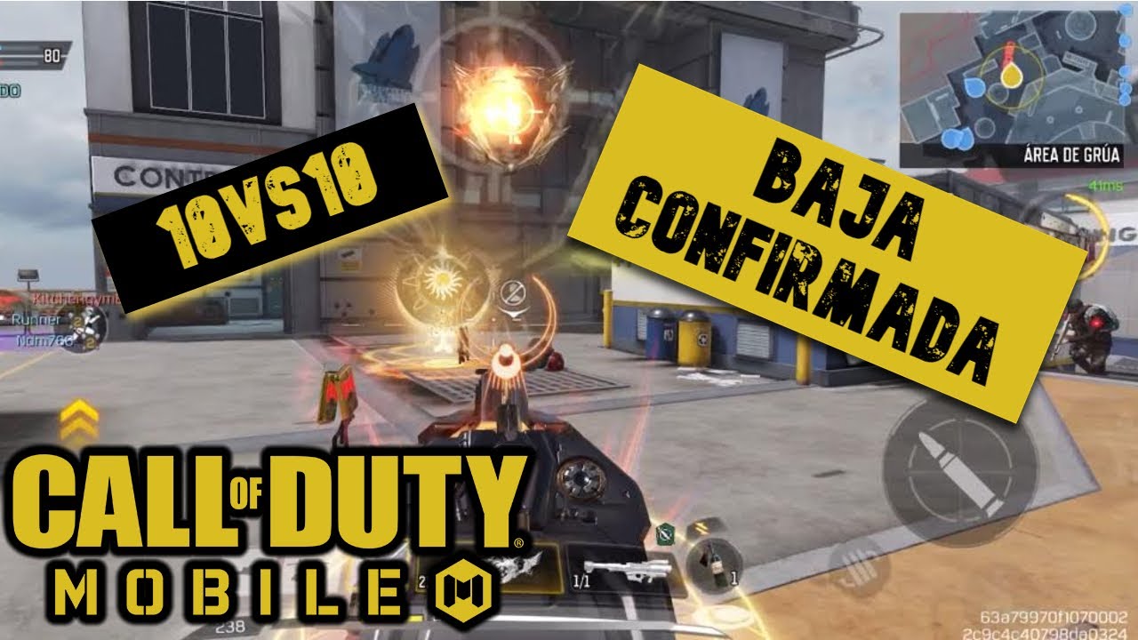 BAJA CONFIRMADA 10vs10 EN TAKEOFF - Gameplay CODM - YouTube
