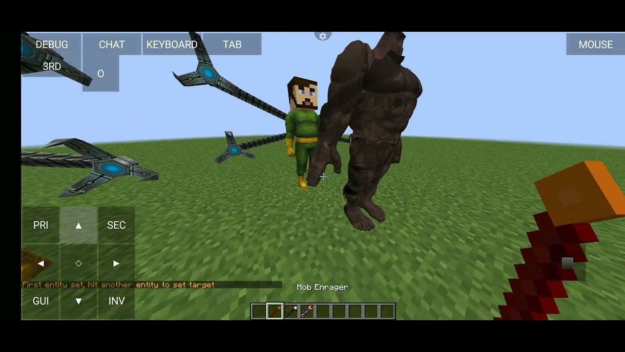 Mutant üvey baba Modeli(Minecraft)Abone Olun - YouTube