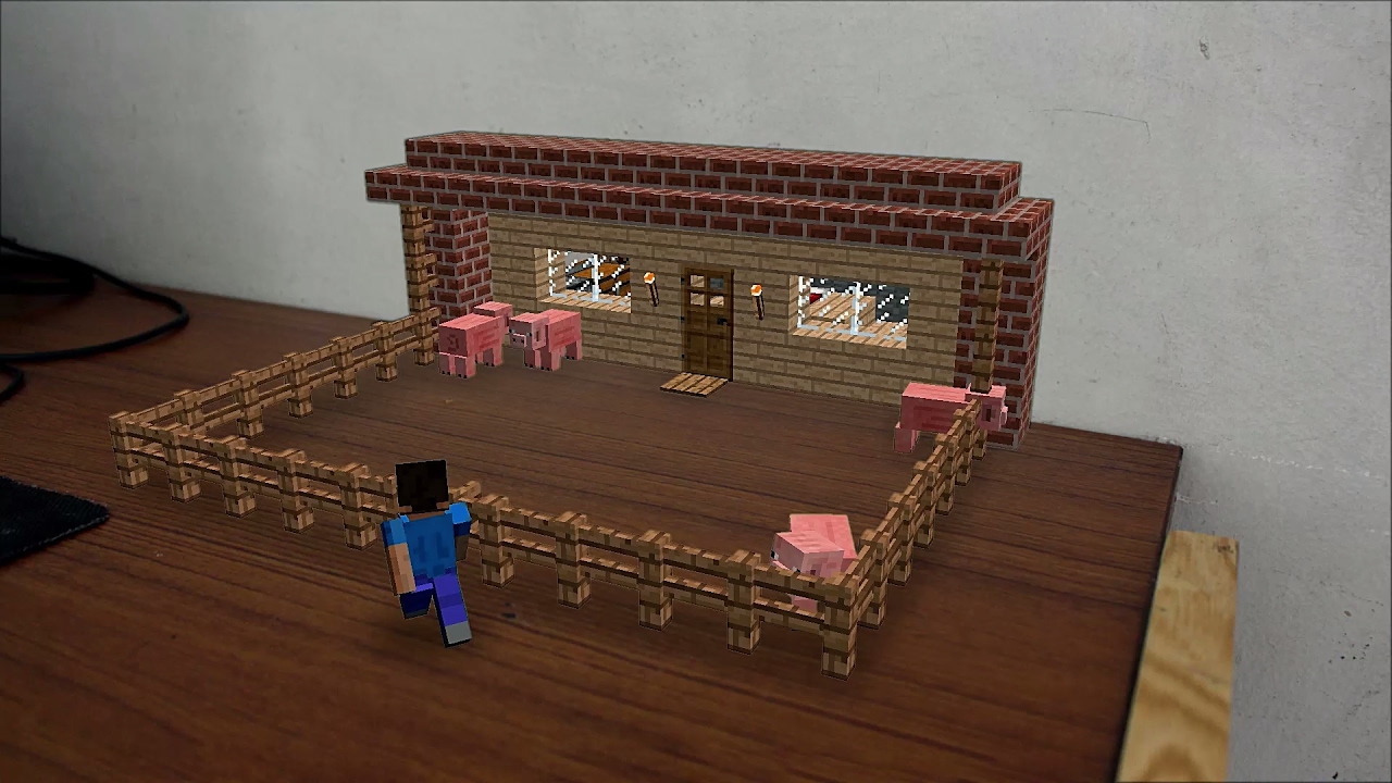 Steve visit the real world - Minecraft Earth Test Leaked - YouTube