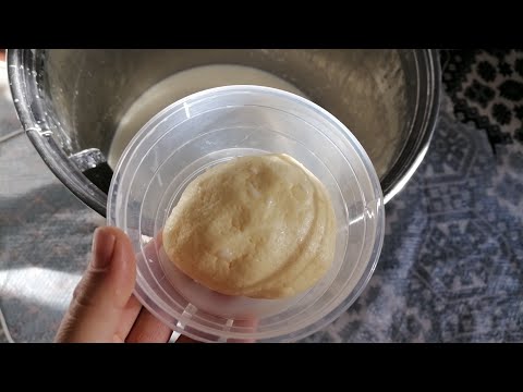GERÇEK KÖY TEREYAĞI YAPIMI✅YOGURT TAN TEREYAĞI NASIL YAPILIR /TEREYAĞI YAPIMI/YAYIK AYRANI ✅