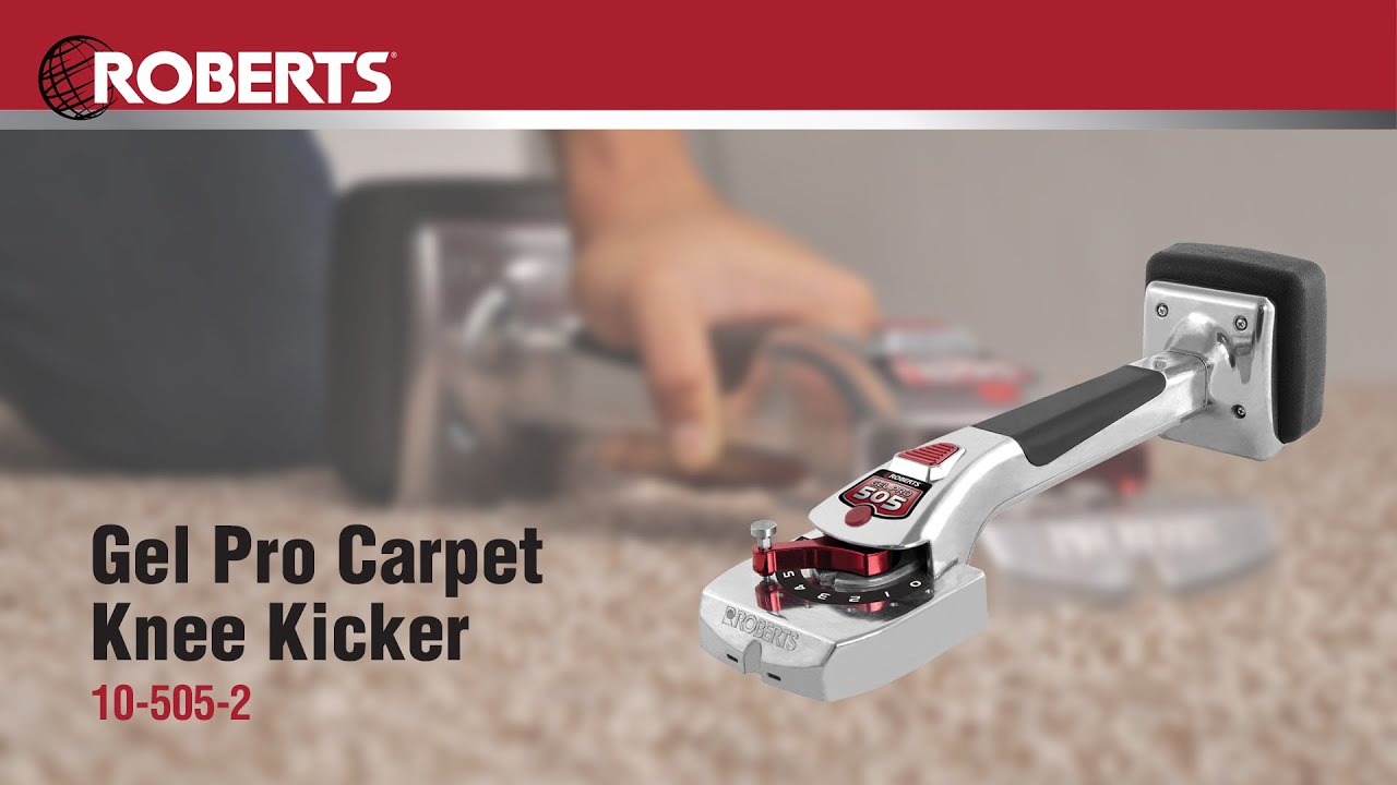 ROBERTS® Gel Pro Carpet Knee Kicker - YouTube