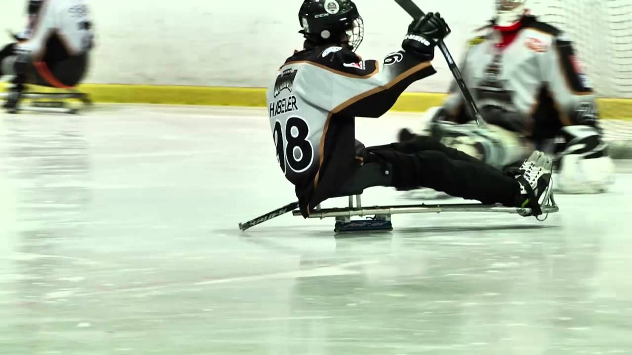 Ice Sledge Hockey - YouTube