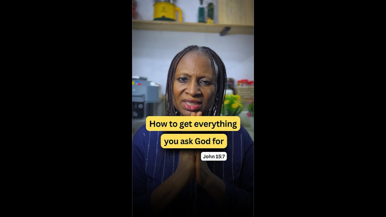 How to get everything you ask God for | Living Scriptures - YouTube