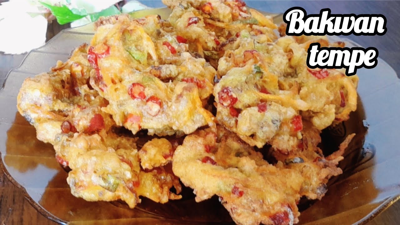 RESEP SIMPLE BAKWAN TEMPE ENAK BANGET UNTUK CAMILAN DAN LAUK !! - YouTube