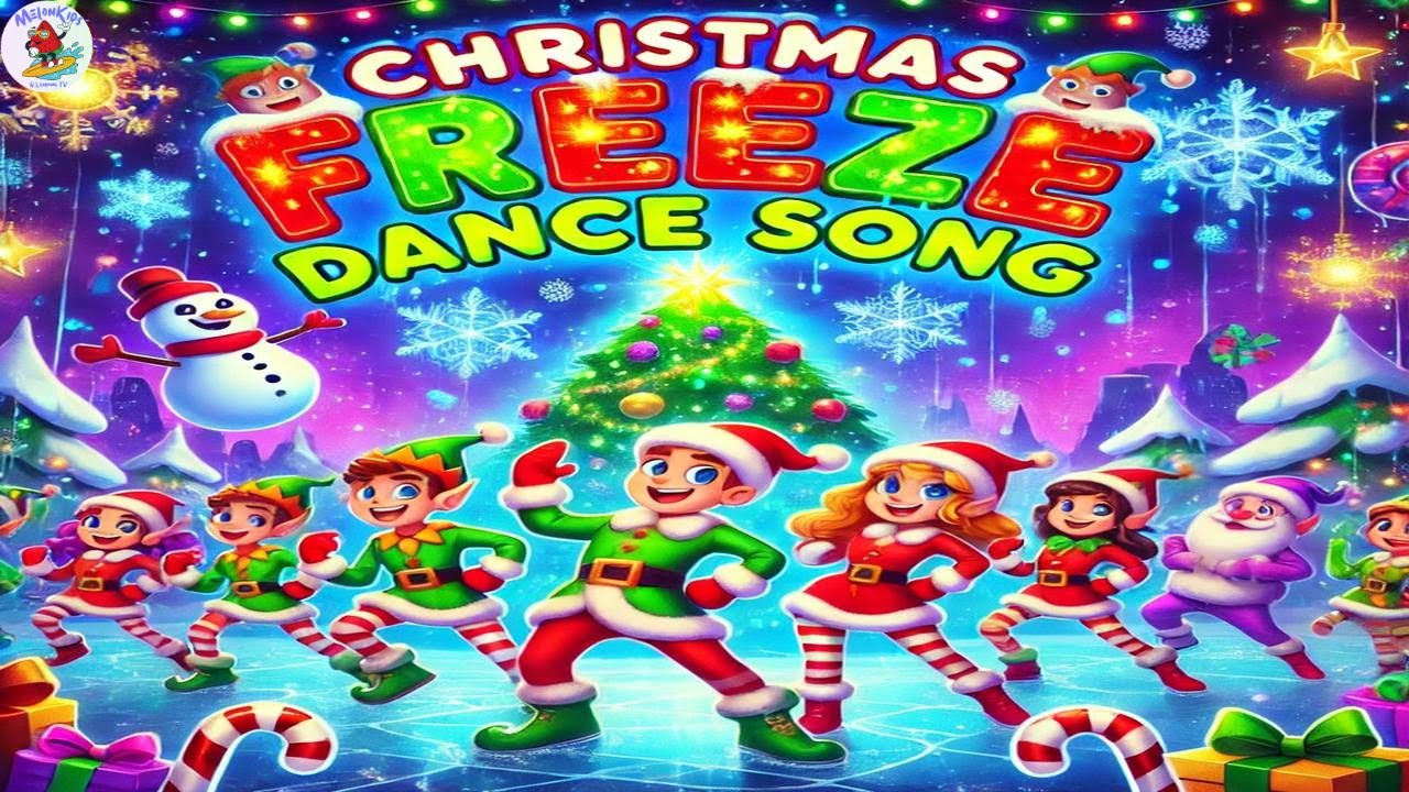 New Christmas Freeze Dance Song | Holiday Song | Kids Freeze Dance Song ...