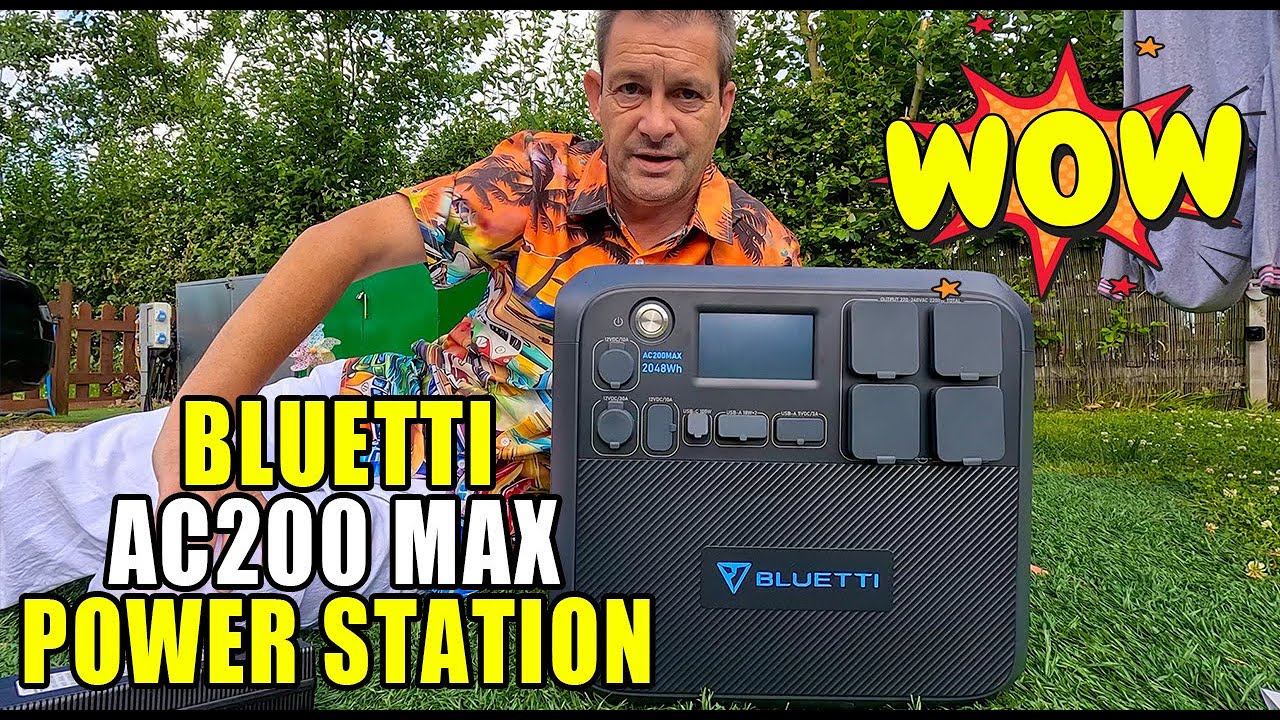 IT'S A MONSTER!: Bluetti AC200MAX Power Station Review - YouTube