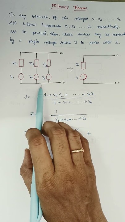 Millman's Theorem - YouTube