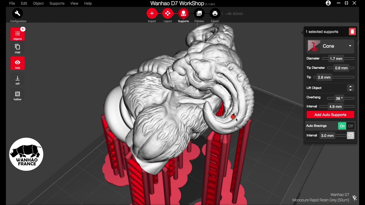 D7 WORKSHOP EXPORT TO STL by MANGO3D IO for Duplicator 7 - 7PLUS ...