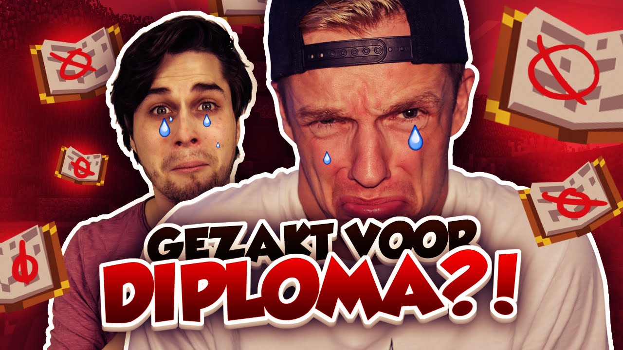 GEZAKT VOOR DIPLOMA?! - Minecraft Survival #5 - YouTube