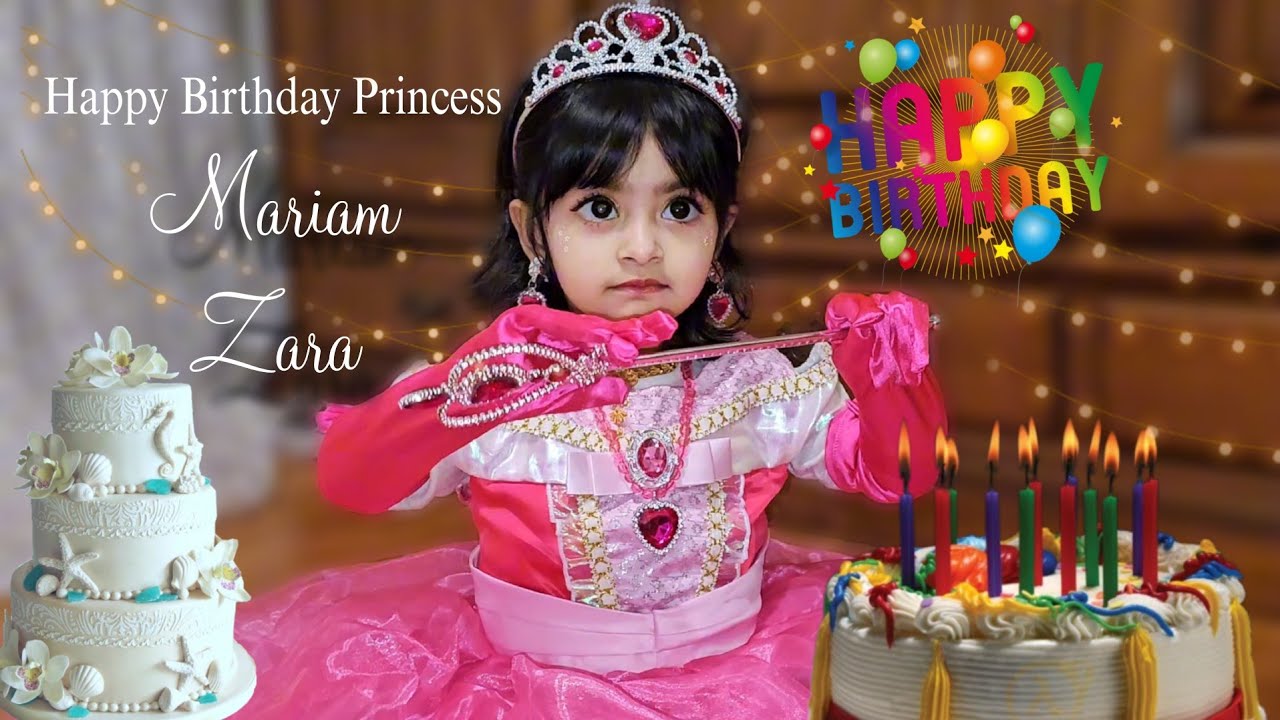 Happy Birthday🎉 🎊 To Princess Mariam Zara.Today is Mariam's 3rd ...