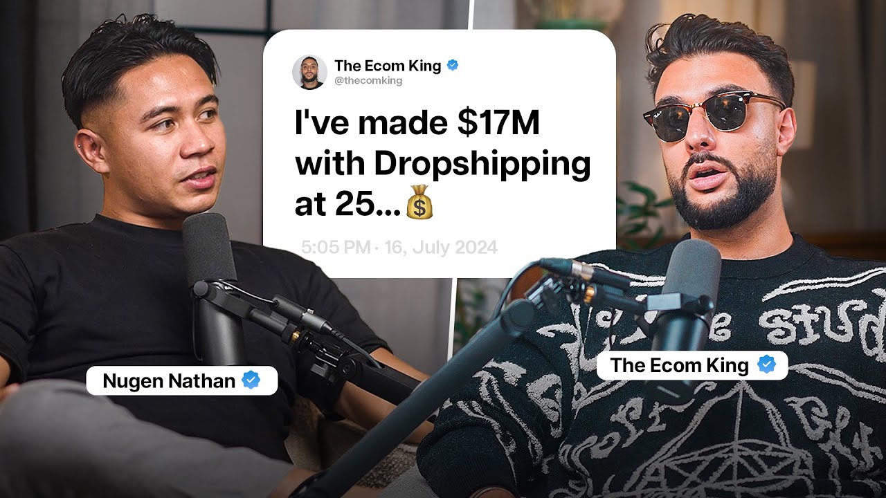 $17m at 25 years old with Dropshipping - The Ecom King - YouTube