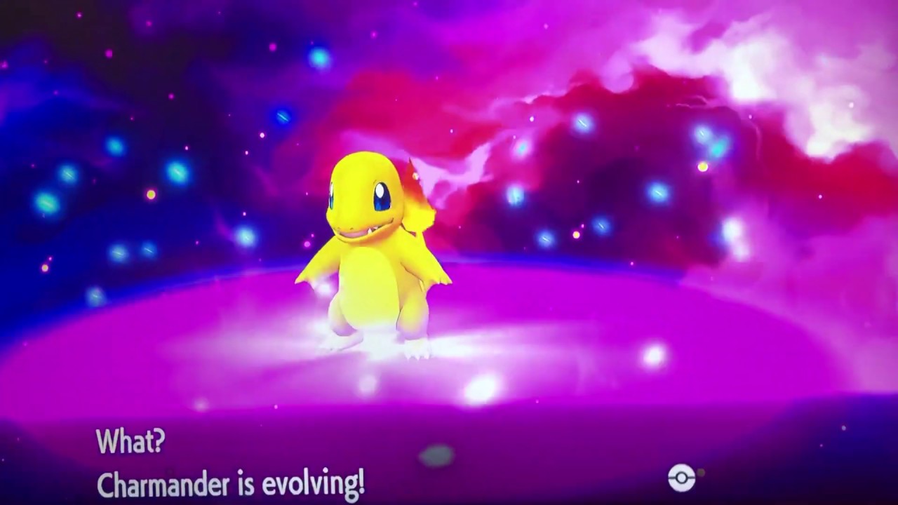 Shiny charmander evolving in let’s go - YouTube