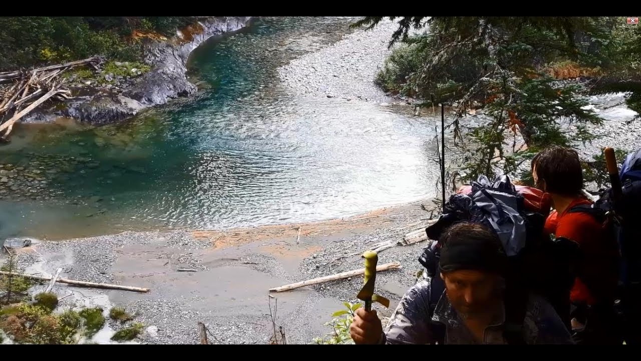 Hiking the Goat River Trail - YouTube