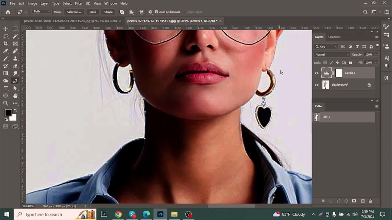 How to do Clipping Path Using Photoshop Pen Tool || Clipping Path Service - YouTube
