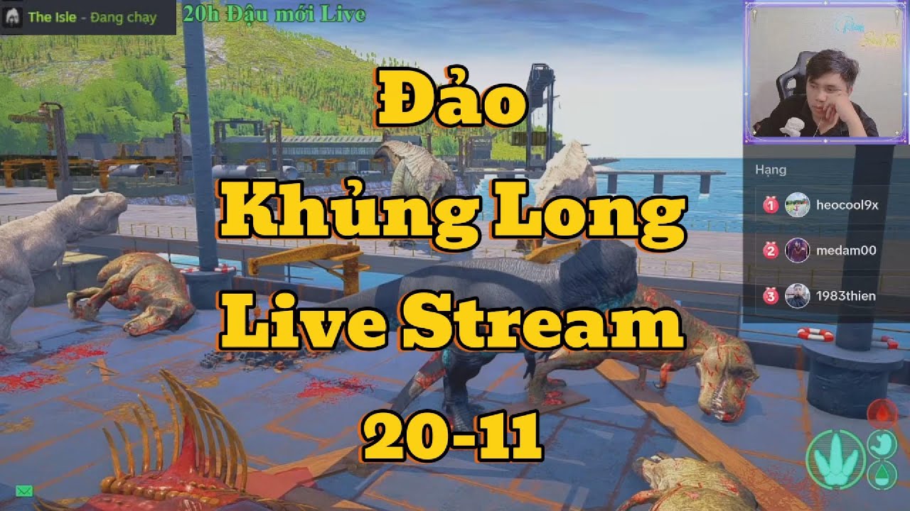Đảo Khủng Long | Live Stream 20-11 - YouTube