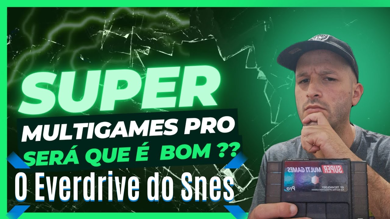 Super Multigames Pro - O everdrive mais barato do Snes - YouTube