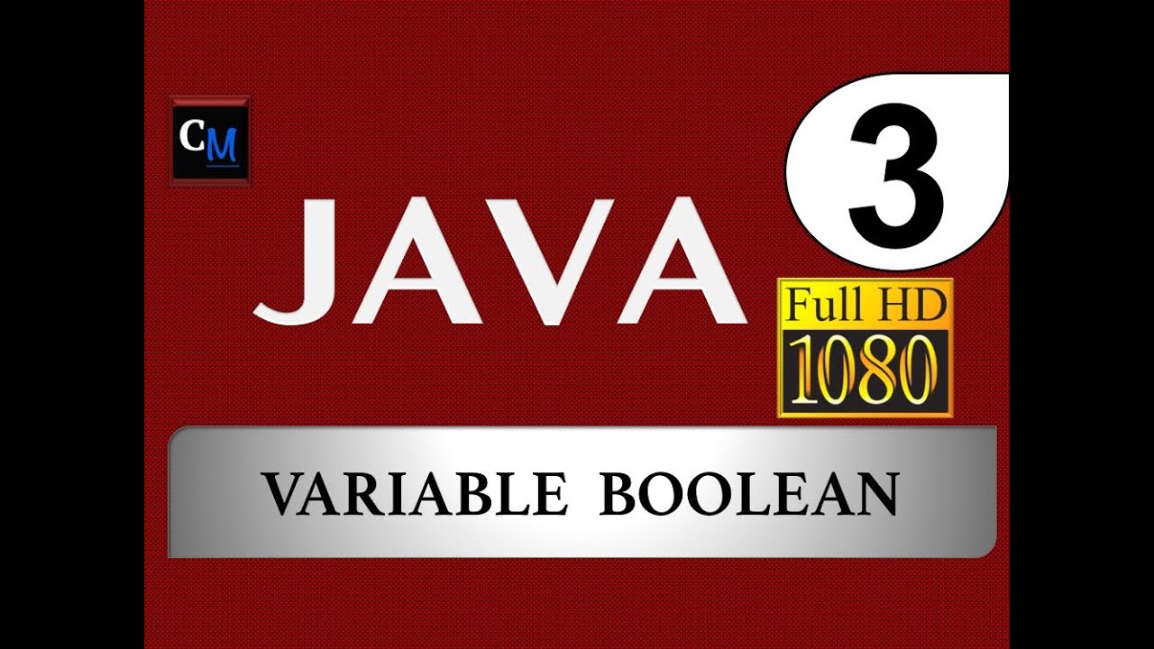 Curso de Java [Tutorial Java Básico] 03 - Variable boolean - Operador ternario - YouTube