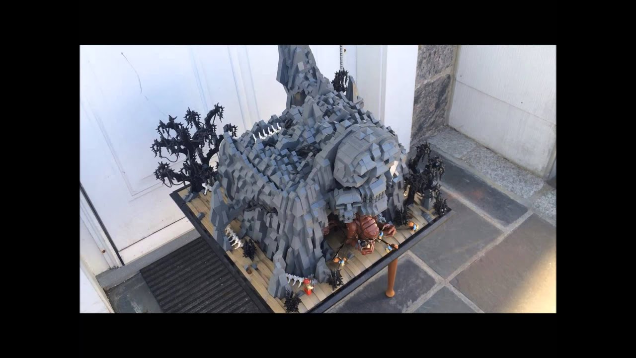 Lego Rancor Cavern - YouTube