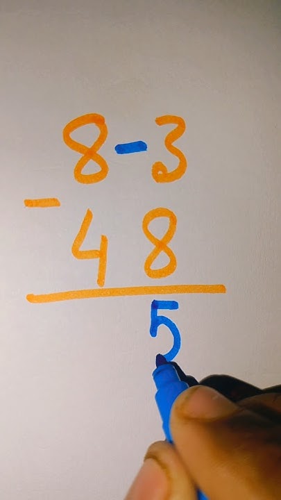 Substract Method 🤓 Shorts Shortsfeed Maths Mathstricks Foryou Viralvideo Trending