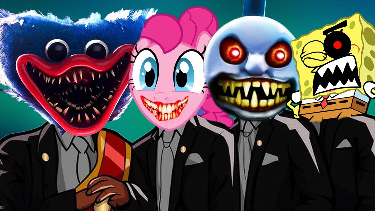 Poppy Playtime & My Little Pony.EXE & Thomas The Train.EXE & Spongebob ...