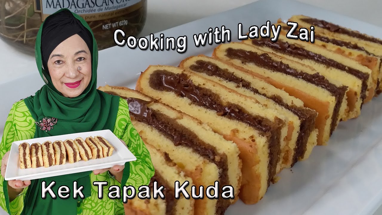 Cake Tapak Kuda Original Viral Chef Zaidah (translated to English ...