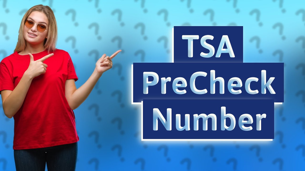 Is my TSA number on my Global Entry card? - YouTube