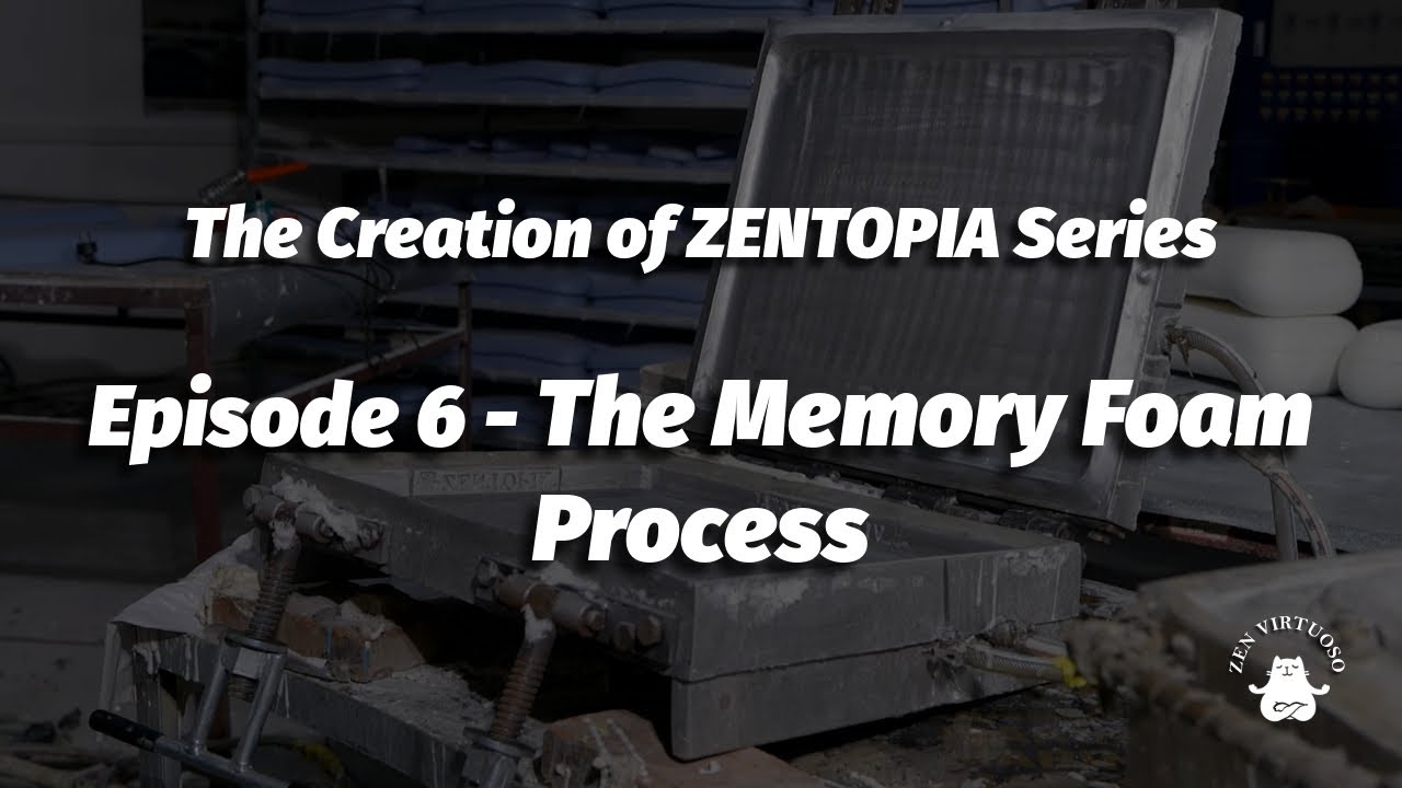 The Creation of ZENTOPIA™: Episode 6 - Crafting the Cushion Base - YouTube