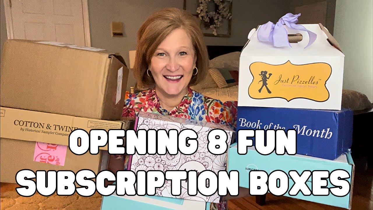 May Mash Up : Opening 8 Subscription Boxes You Need To See - YouTube