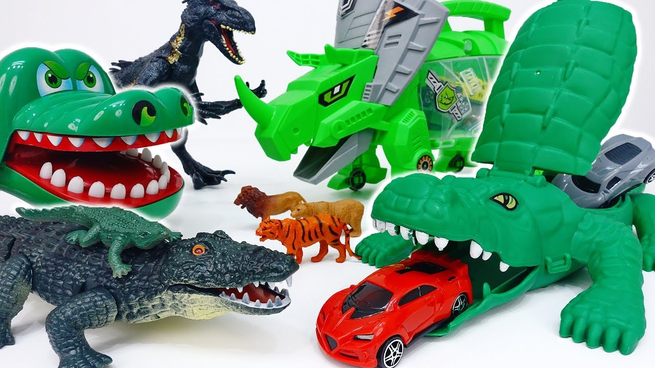 Crocodile Catapult, Fire~! The Angry Croc Is Going To Defeat The Bad ...