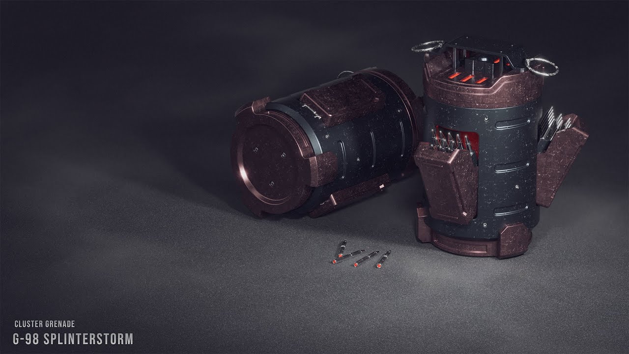Modeling a Cluster Grenade | Plasticity - YouTube