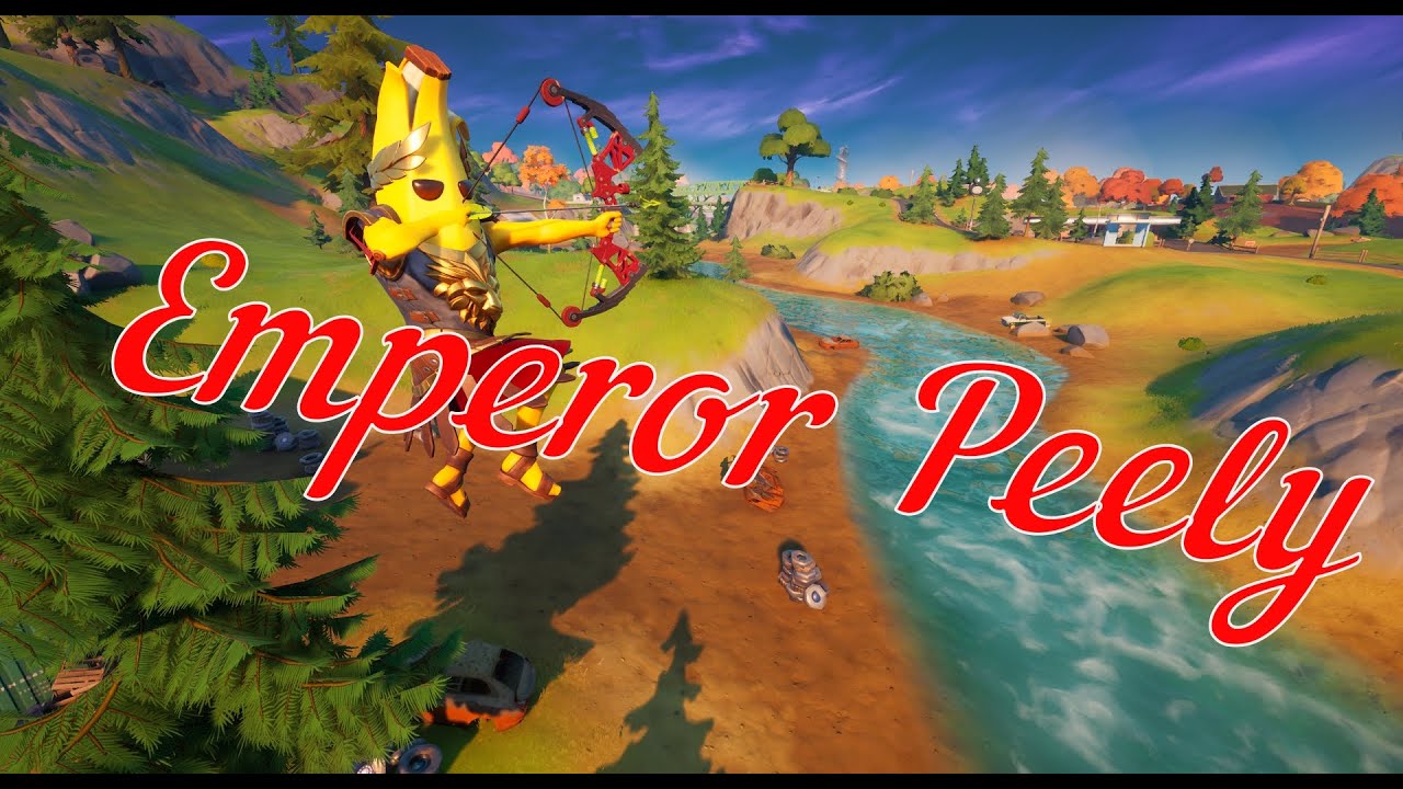 Happy Emperor Peely With The Victory Royal! - YouTube