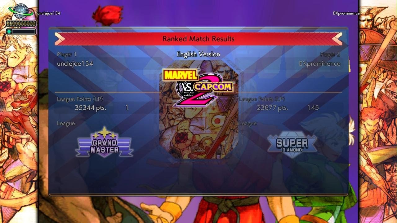 MARVEL vs. CAPCOM Fighting Collection: Arcade Classics MVC2 Rank Match ...