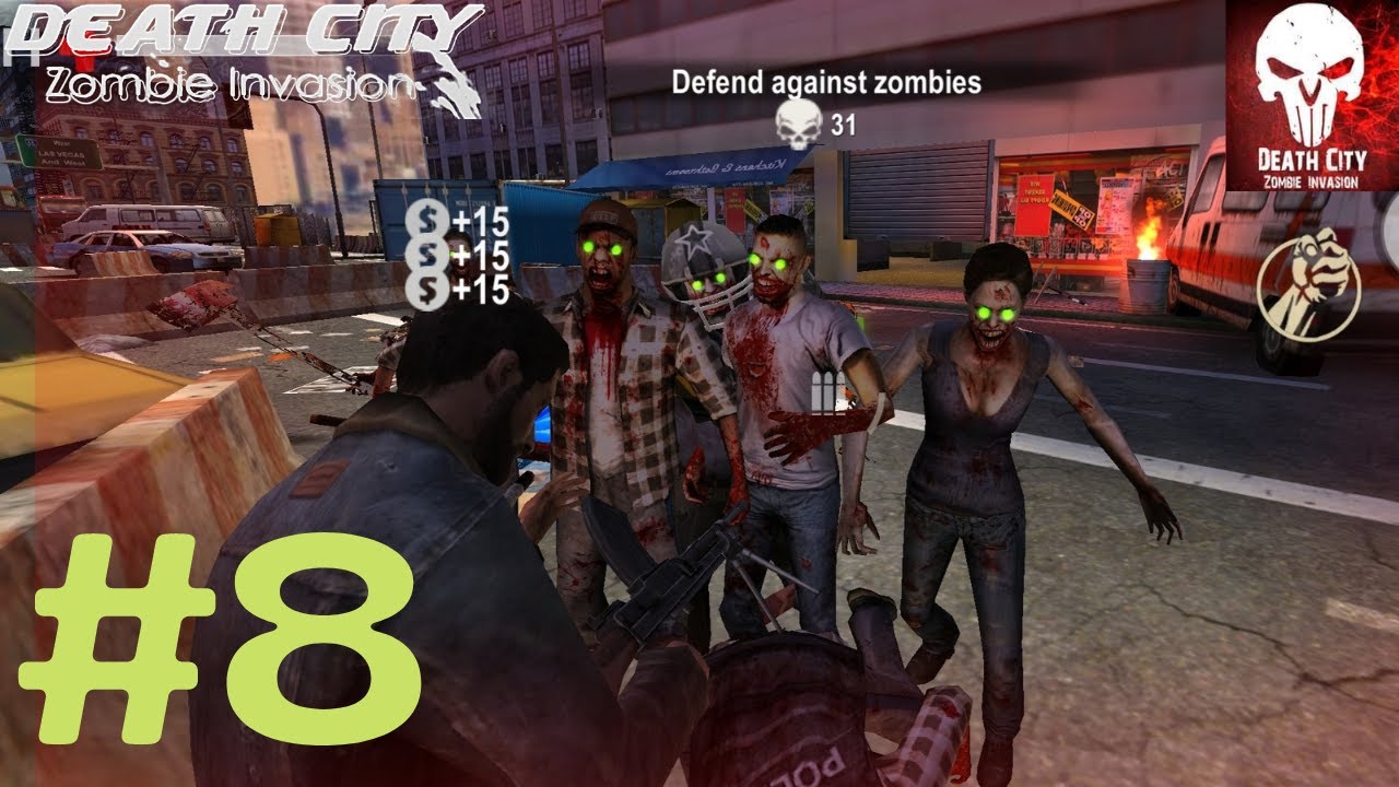 DEATH CITY : Zombie Invasion || Area 3 / Mission 9 - 10 || Android ...
