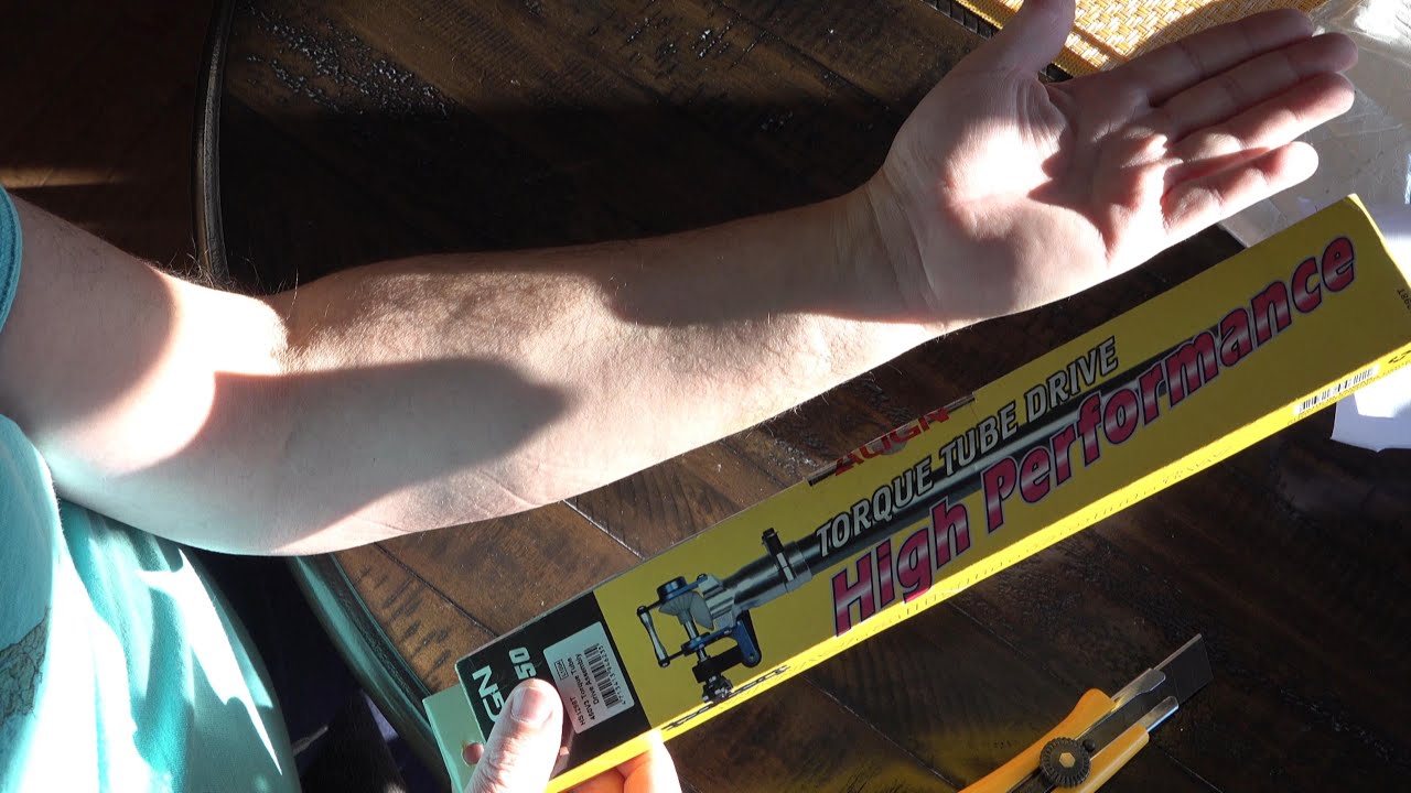 Align T-Rex 450 Torque Tube Drive Assembly .. WHAT'S inside conversion ...