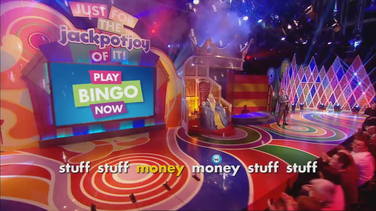 Jackpotjoy stuff money advert 2013 - YouTube