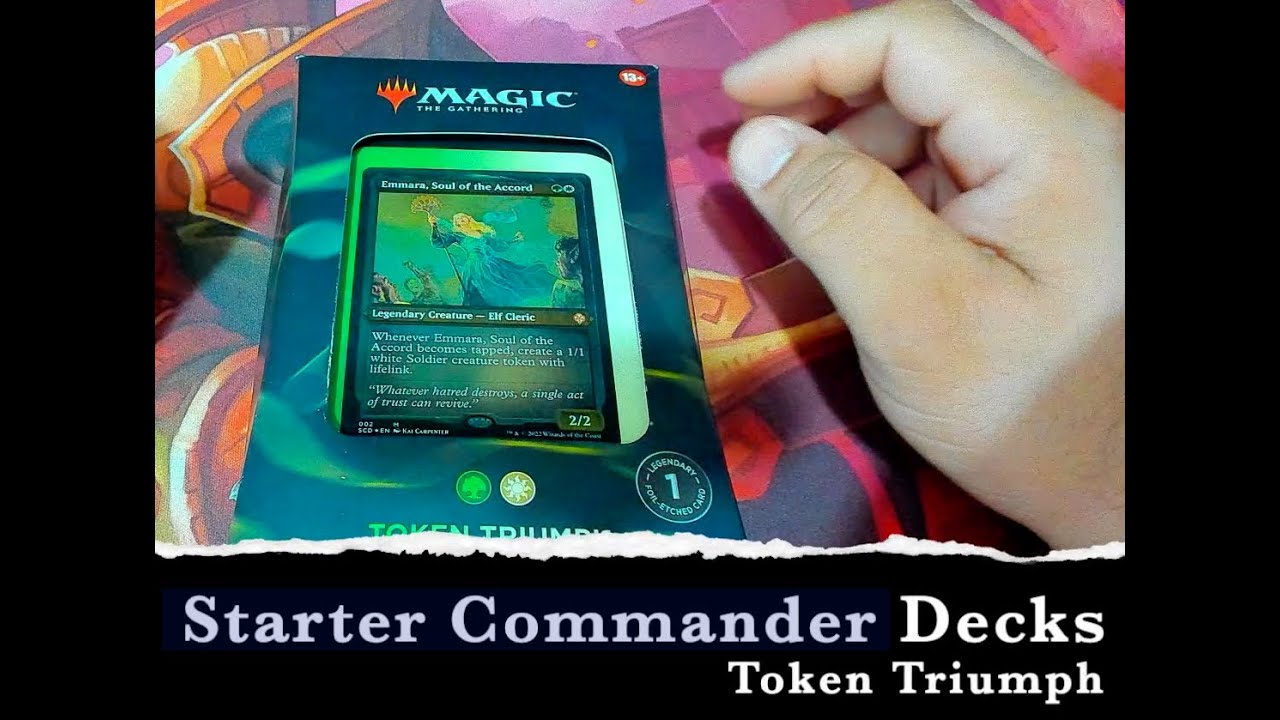 Starter Commander Decks Token Triumph | UNBOXING - YouTube