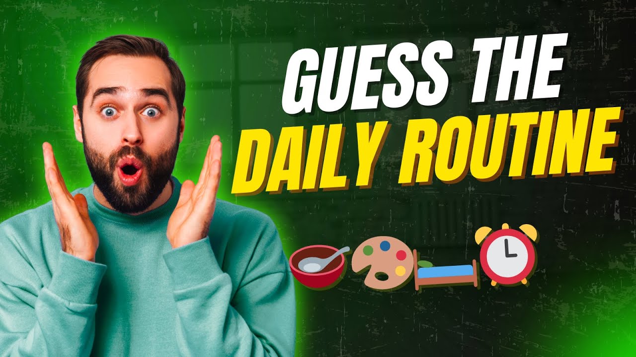 Guess the Daily Routine! | Fun Quiz for Kids ⏰🛏️📚 - YouTube