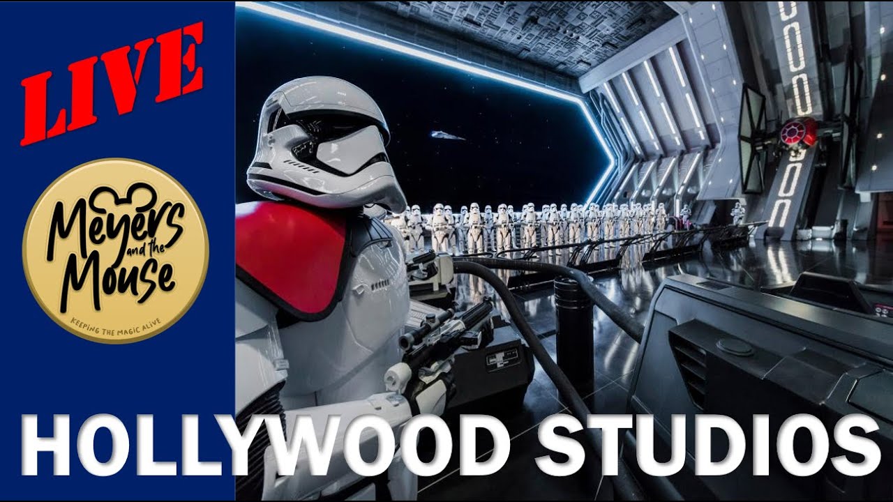 🔴LIVE - HOLLYWOOD STUDIOS - DISNEY WORLD LIVE STREAM - YouTube