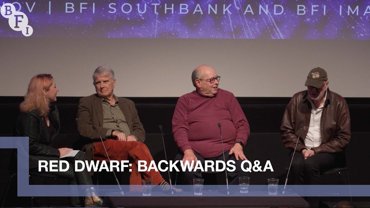 Red Dwarf writer Rob Grant, exec producer Paul Jackson and director Ed ...