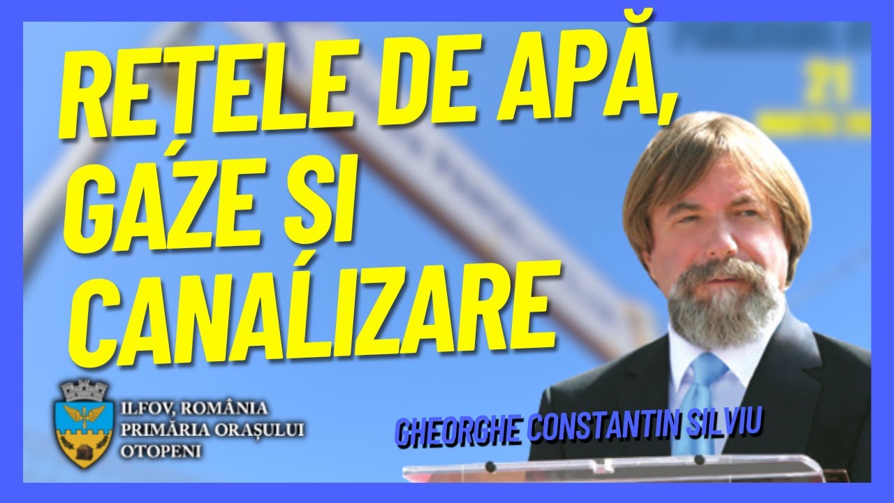 RETELE DE APA, GAZE SI CANALIZARE EFECTUATE IN OTOPENI | Mesaj public ...