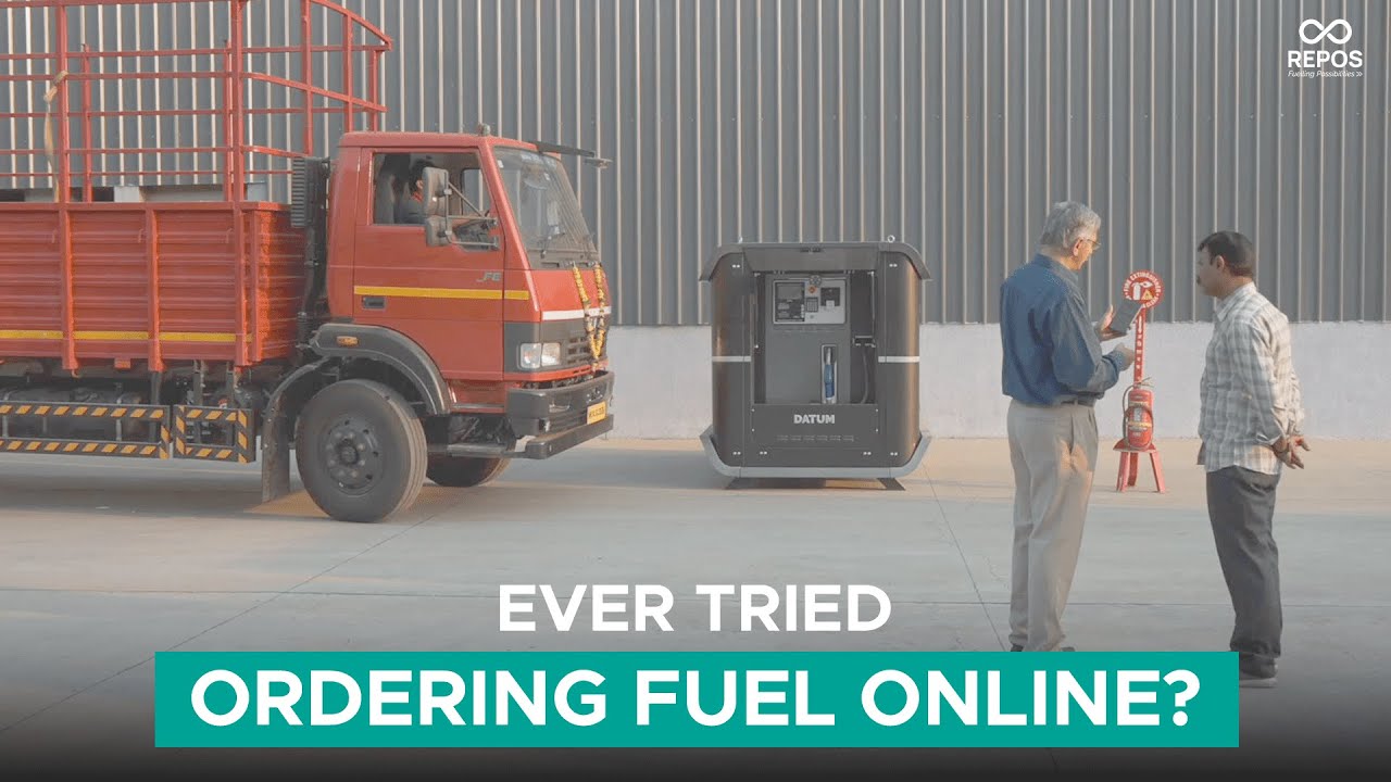 Forget all fuel worries with on-site fuel delivery | Repos Energy - YouTube
