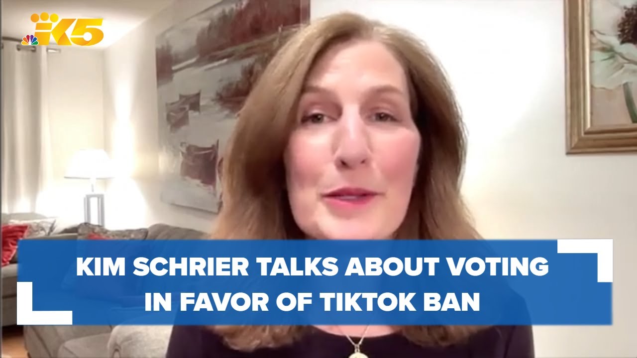 Rep. Kim Schrier discusses why she voted in favor of TikTok ban ...