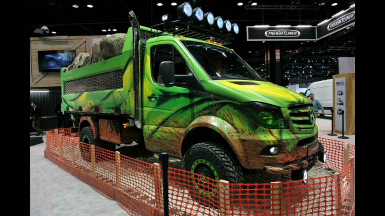 Mercedes Sprinter 4x4 tuning - YouTube