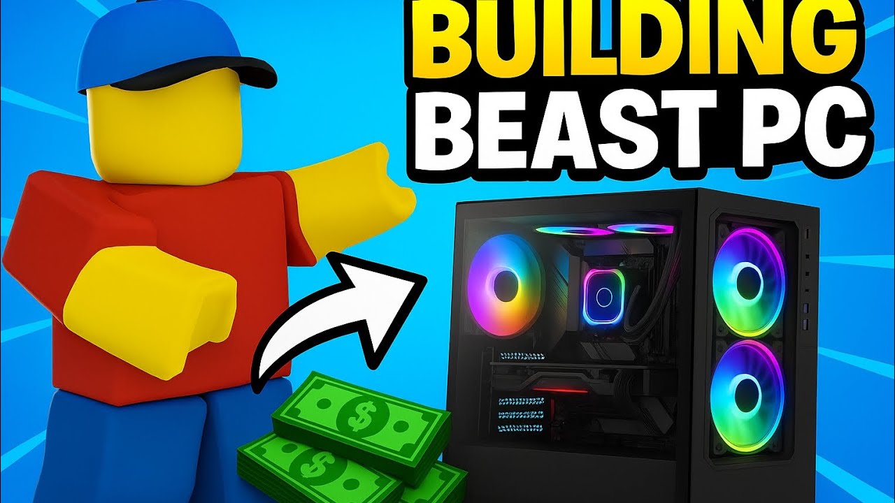 I Built the INSANE BEAST GAMING PC in PC Upgrade Simulator Roblox (MAX ...