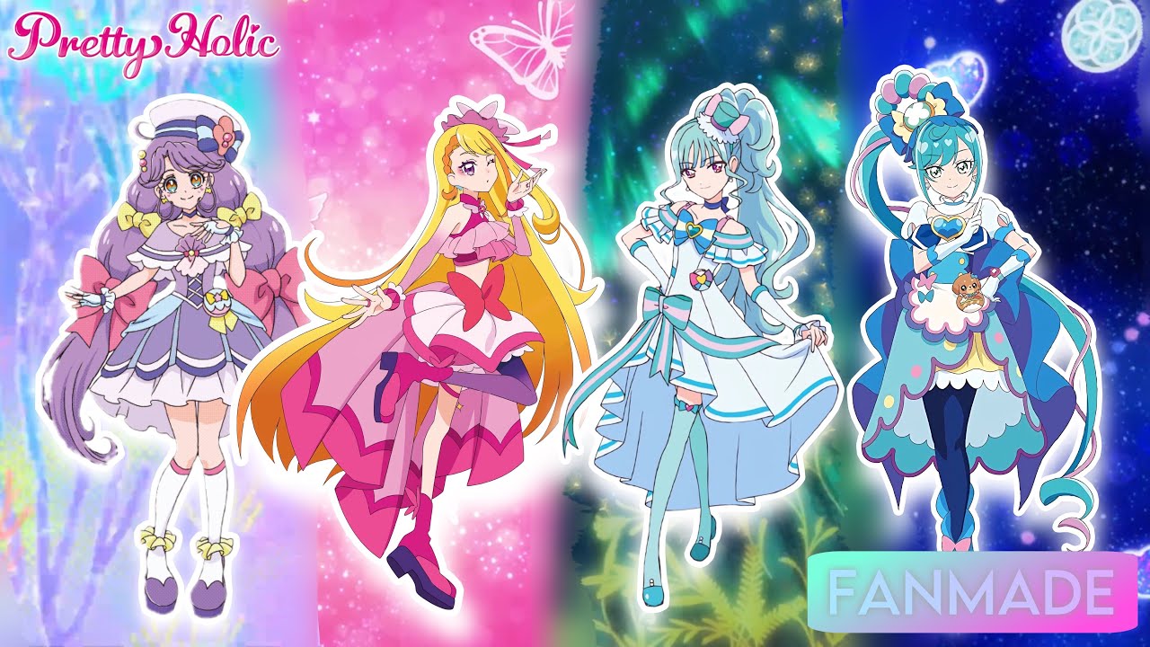 Precure All Stars | Pretty Holic Girls 2024 Group Transformation - YouTube