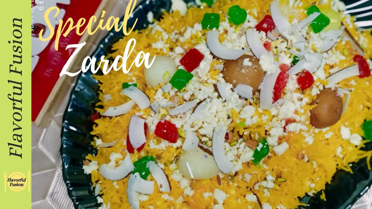 Zarda | Sweet Rice Recipe by Flavorful Fusion - YouTube